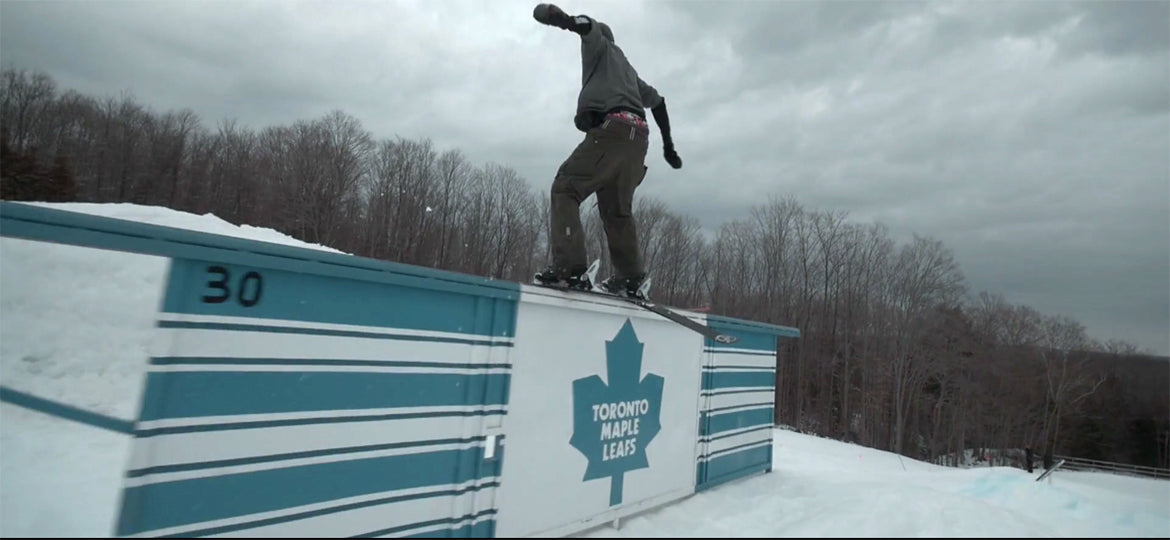 Iron Man Isaac Vickers at Mount St. Louis Moonstone – Forecast Ski